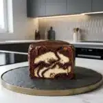Moist Marble Cake Recipe | Chocolate Vanilla Swirl Dessert 1