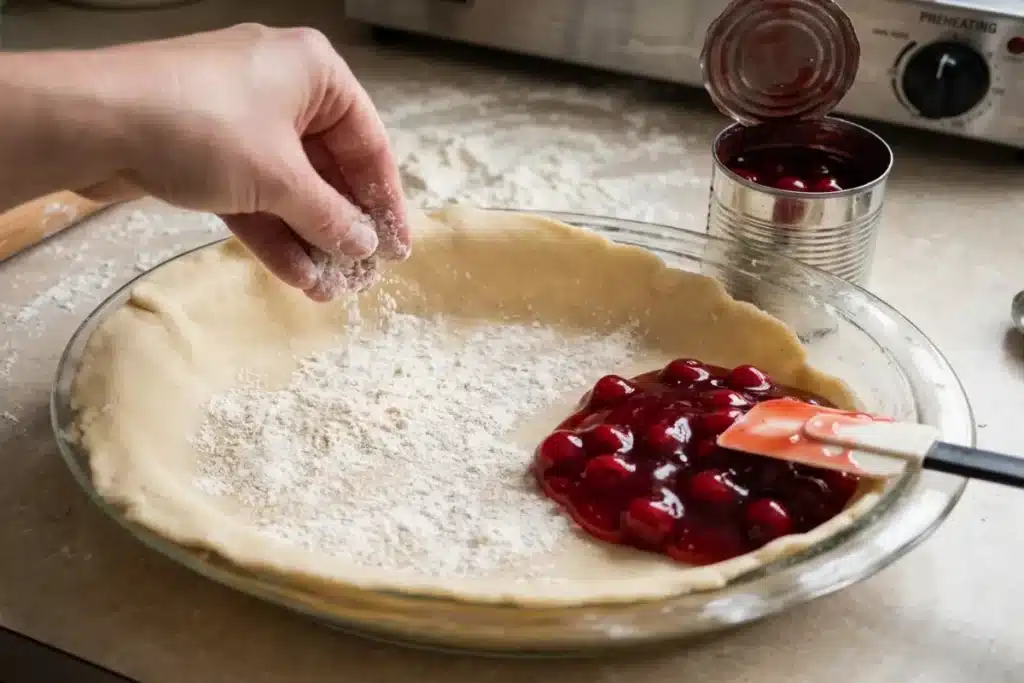 Millstone Acres Amish Style Cherry Pie 1